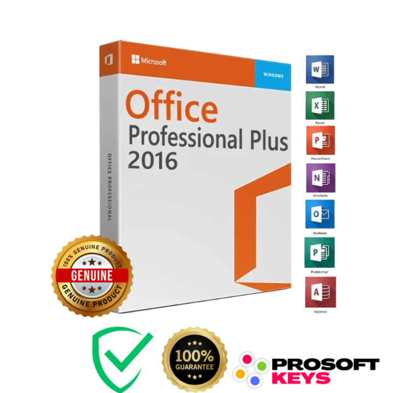 Buy Office Professional 2010 Plus Retail Key - PROSOFTKEYS